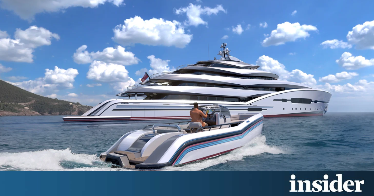 Le Mans Superyacht: Το υπερπολυτελές 90μετρο σκάφος που εμπνέεται από ...