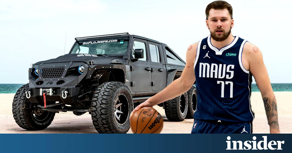 Λούκα Ντόντσιτς: Το νέο αυτοκίνητο του σταρ του NBA είναι ένα 6τροχο ...