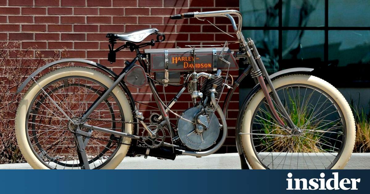 Harley-Davidson: Για 935.000 δολάρια μια Strap Tank του 1908 έγινε η ...