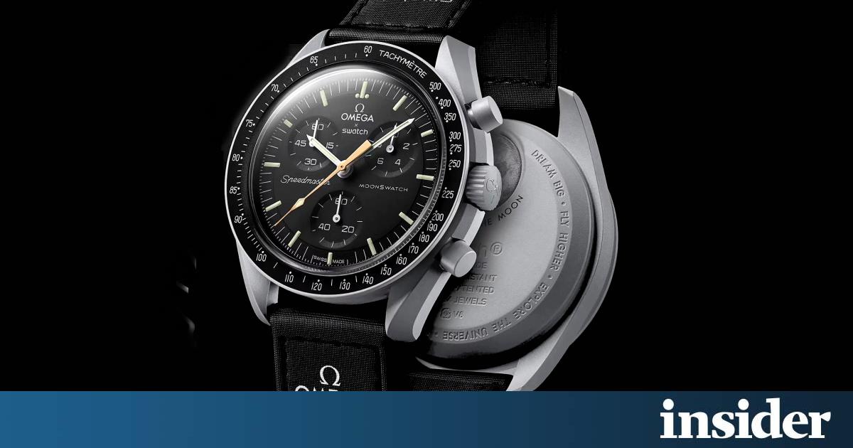 Mission To Moonshine Gold Bioceramic Watch: OMEGA και Swatch προσθέτουν ...