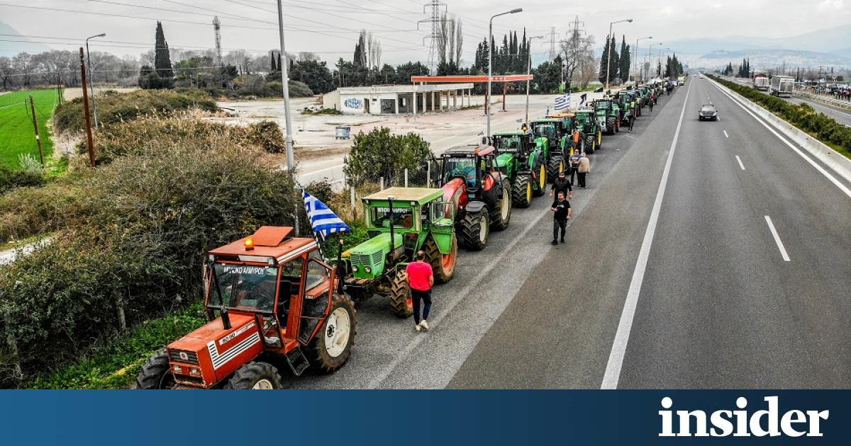 Στους δρόμους οι αγρότες - Πορεία με τρακτέρ και συγκέντρωση ...