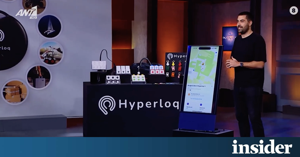 Η Hyperloq εξασφάλισε επένδυση 50.000 ευρώ στο Dragons’ Den Greece | Insider