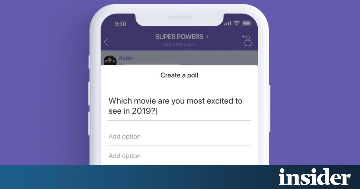 Τις ζωντανές δημοσκοπήσεις εγκαινιάζει το Viber | Insider